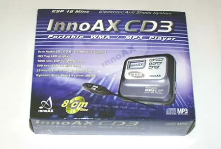 Обзор CD/MP3 плеера InnoAX CD3 для 8см дисков | hwp.ru