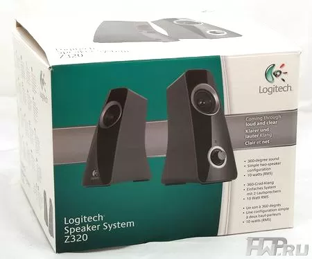 Обзор акустической стереосистемы Logitech Z320 | hwp.ru