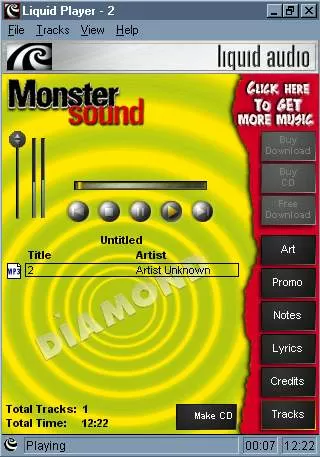 Звуковая карта Diamond Monster Sound MX400 | hwp.ru