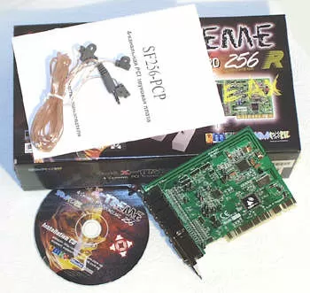 Звуковая карта со встроенным радио MediaForte Quad X-TREME SF256-PCP-R ...