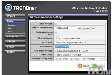 TRENDnet TEW-654TR - миниатюрный дорожный маршрутизатор | hwp.ru