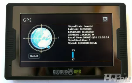 Обзор GPS-навигатора GlobusGPS GL-650 | hwp.ru