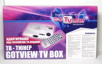 ТВ-тюнер для российских дорог - внешний GoTView Box | hwp.ru